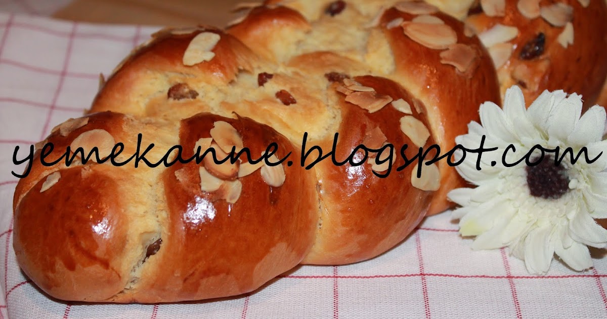 YEMEK ANNE: ÜZÜMLÜ PASKALYA ÇÖREĞİ