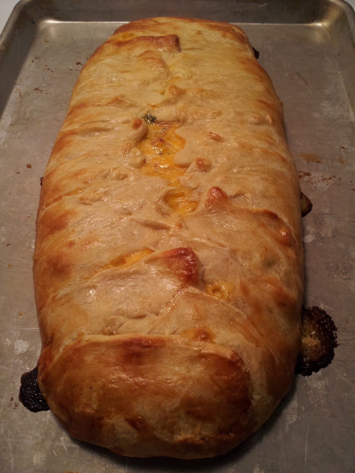 COVERED IN BACON: Broccoli Cheddar Braid