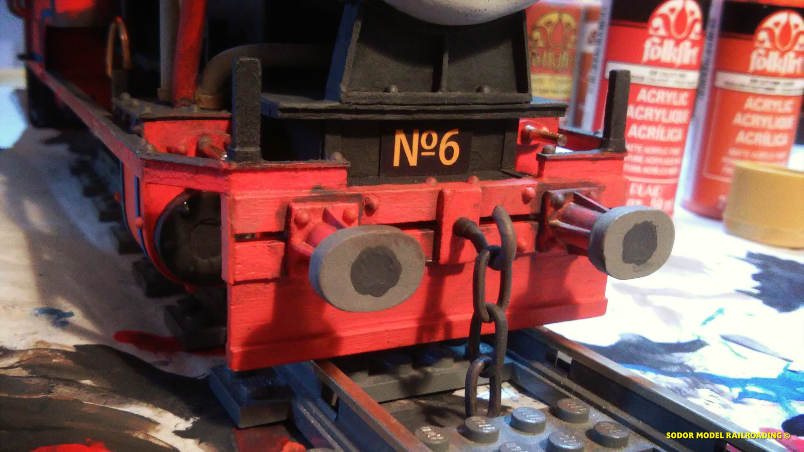 SodorModelRailroading: Scratch-Building Duncan | 16mm Scale