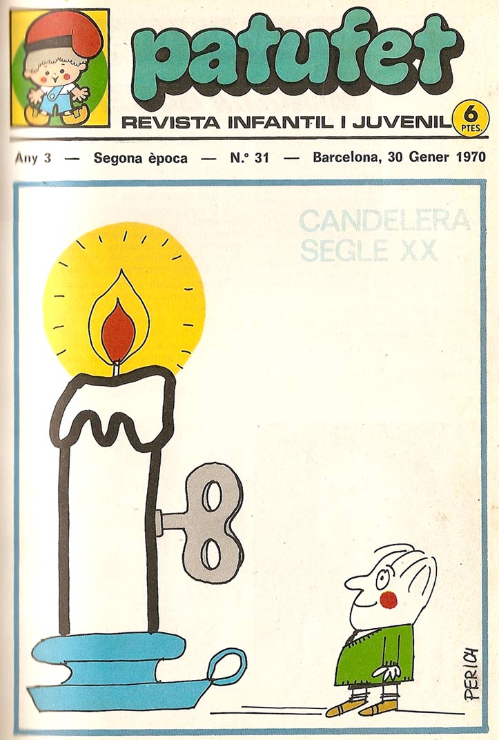 El còmic en català: Jaume Perich a Patufet (1)