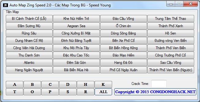 Auto Map Zing Speed 2.0 - Cộng Đồng Hack - Zsking