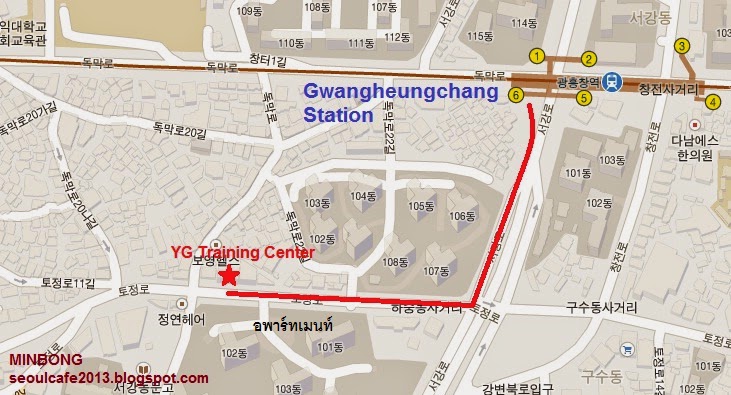 SEOUL CAFE eat...travel...coffee...and KOREA!: YG Training Center