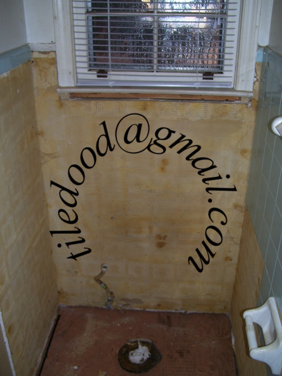 Tile the World!: Cracked and Leaking Acrylic Shower Pan Repair - Upstate SC