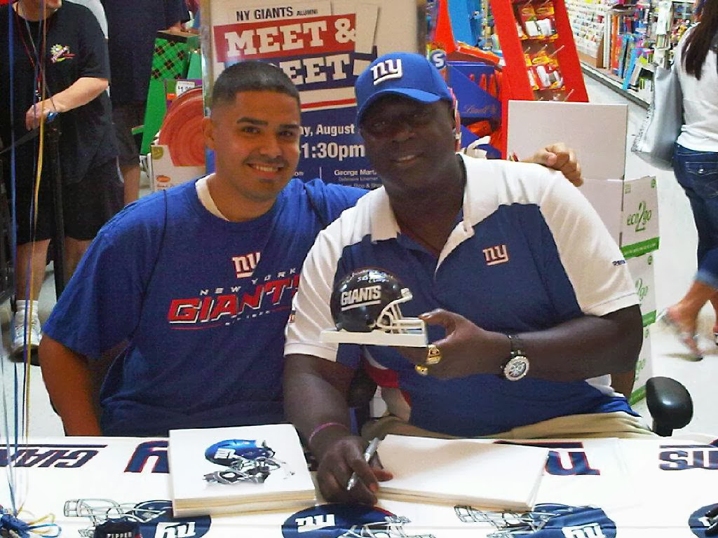 Jonathan's Autograph Signings: Ottis "O.J." Anderson (10/19/13)