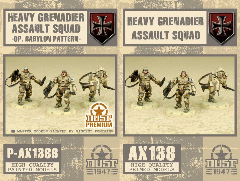 Tabletop Fix: Dust Models - New Release