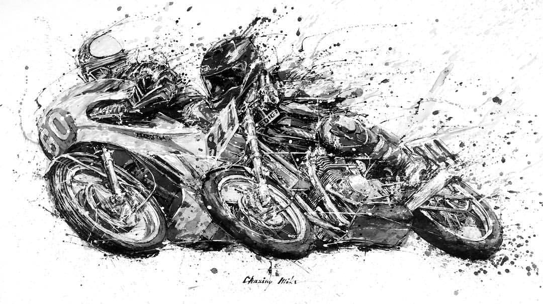 Motogrrl by Makoto Endo - RocketGarage - Cafe Racer Magazine