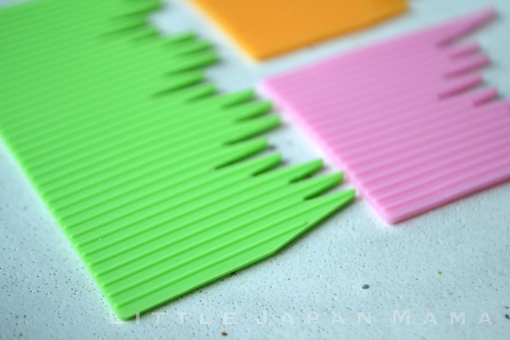 little japan mama : Silicone Baran Bento Dividers Bear Grass