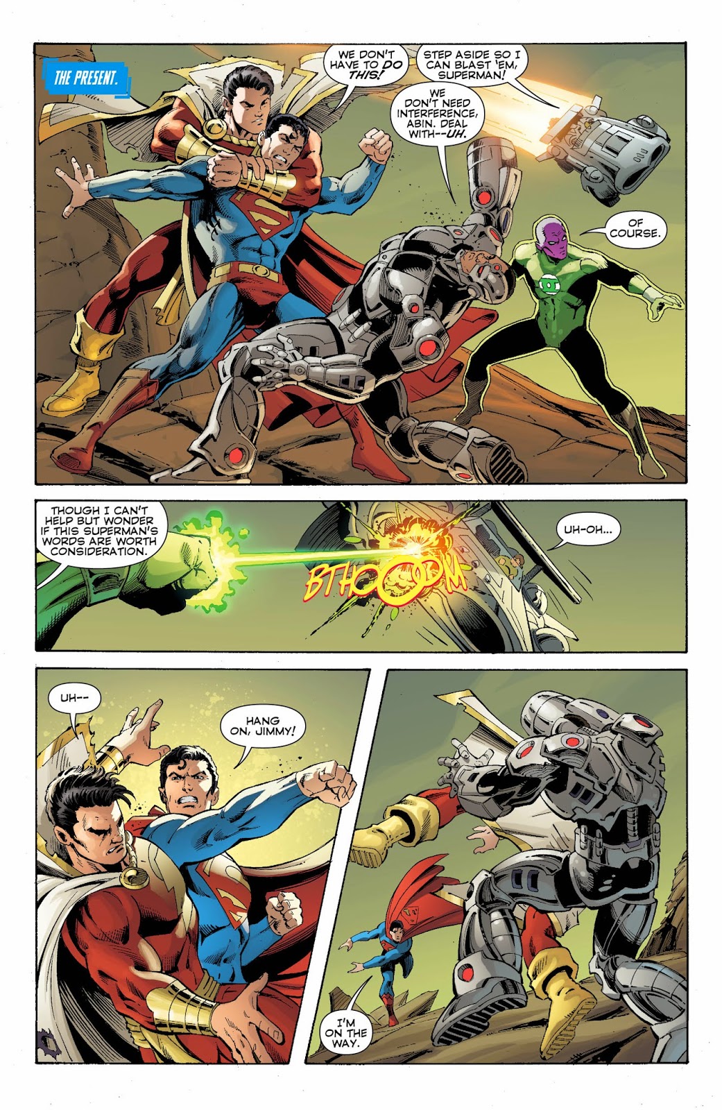 Weird Science DC Comics: Convergence: Superman #2 Preview
