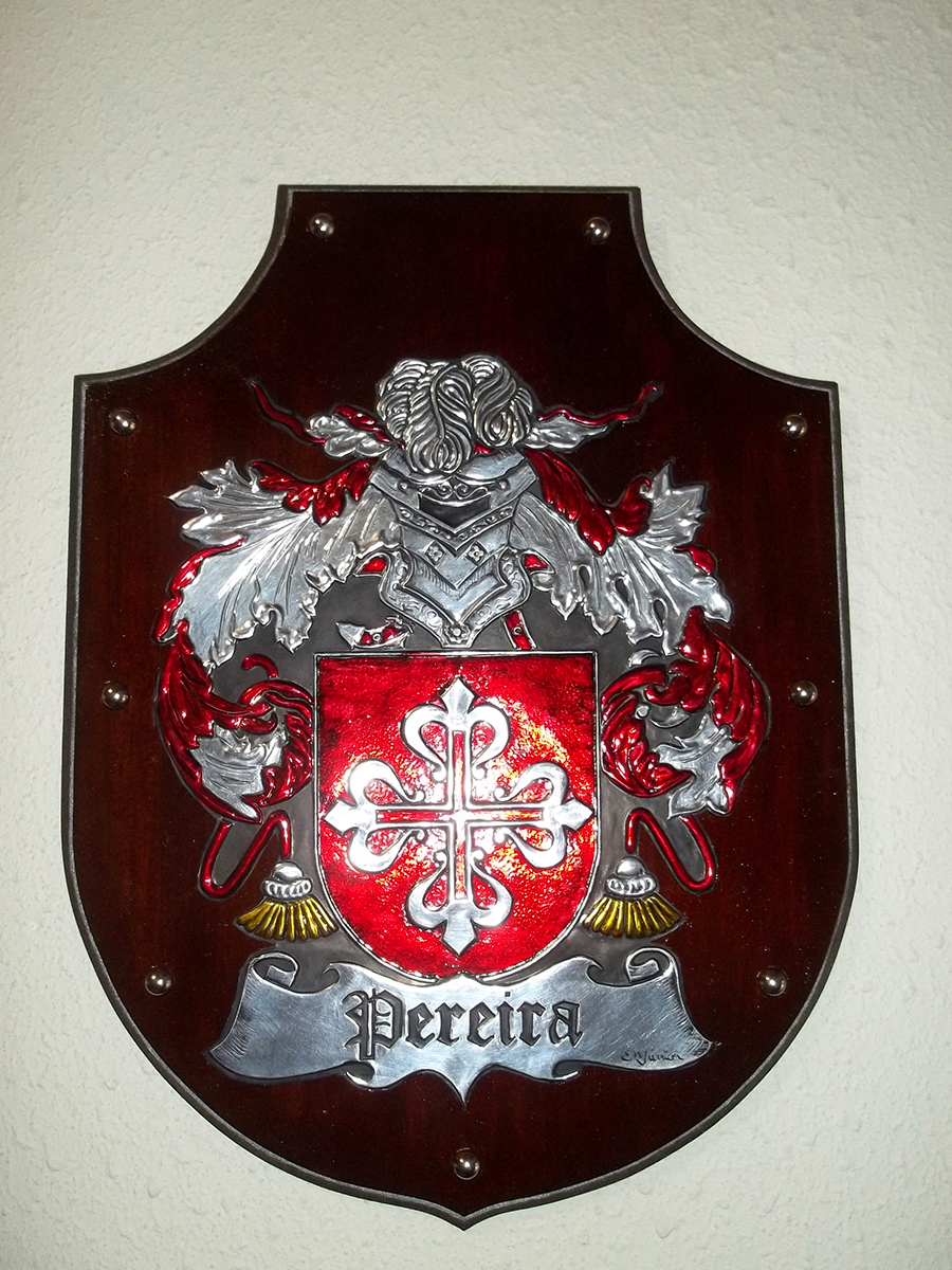 E.N.Junior Artes: Brasão da família Pereira.