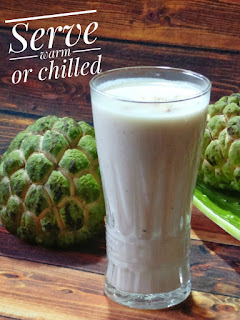 Veg Indian Cooking: Sitaphal Milkshake