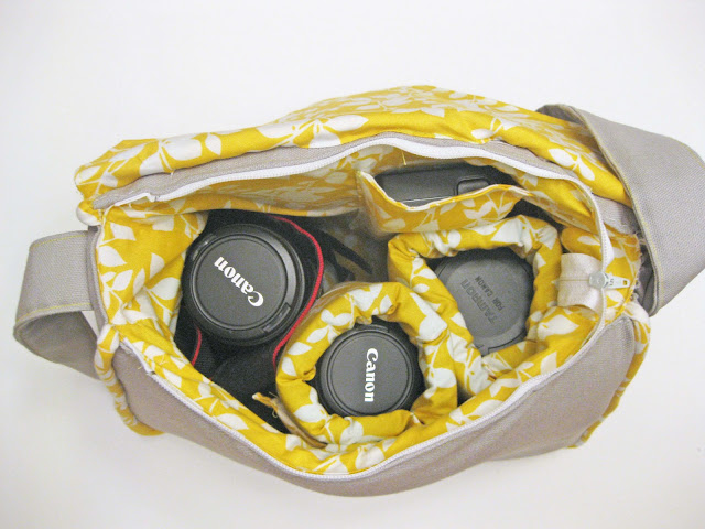 Padded Camera Bag Pattern - Melly Sews
