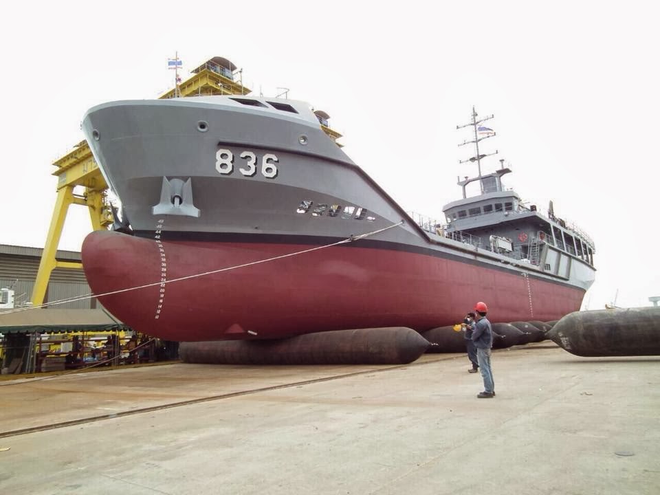 MILITER STORY: Bangkok Dock Company Launches Oiler Vessel