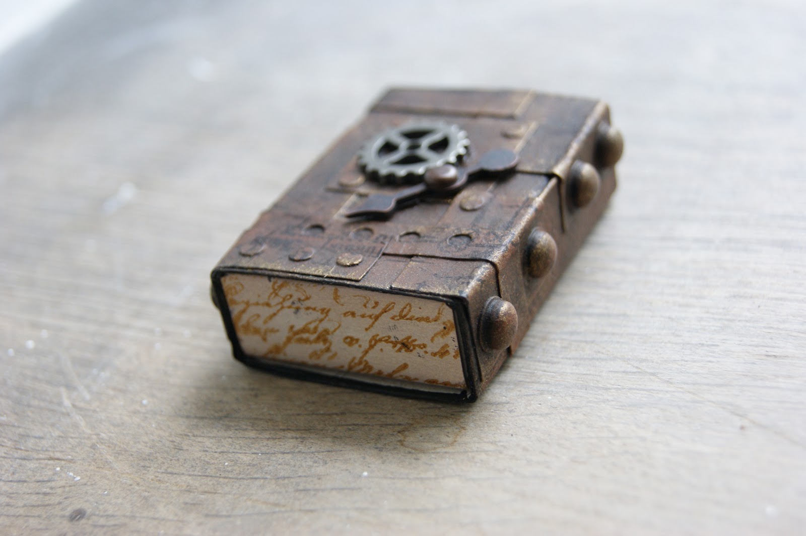 The Scrappy Tree: Altered matchbox