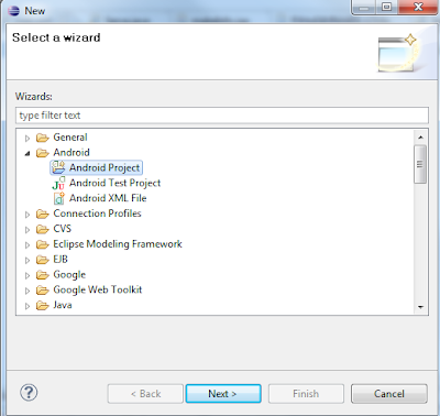 Programming Examples in Java: How to create a ListView in Android populated by data from Google ...