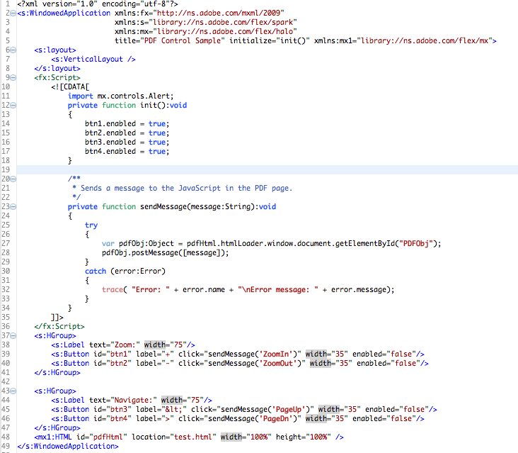 How to work with PDF in Adobe AIR (Source Code) | Digital Media Blog