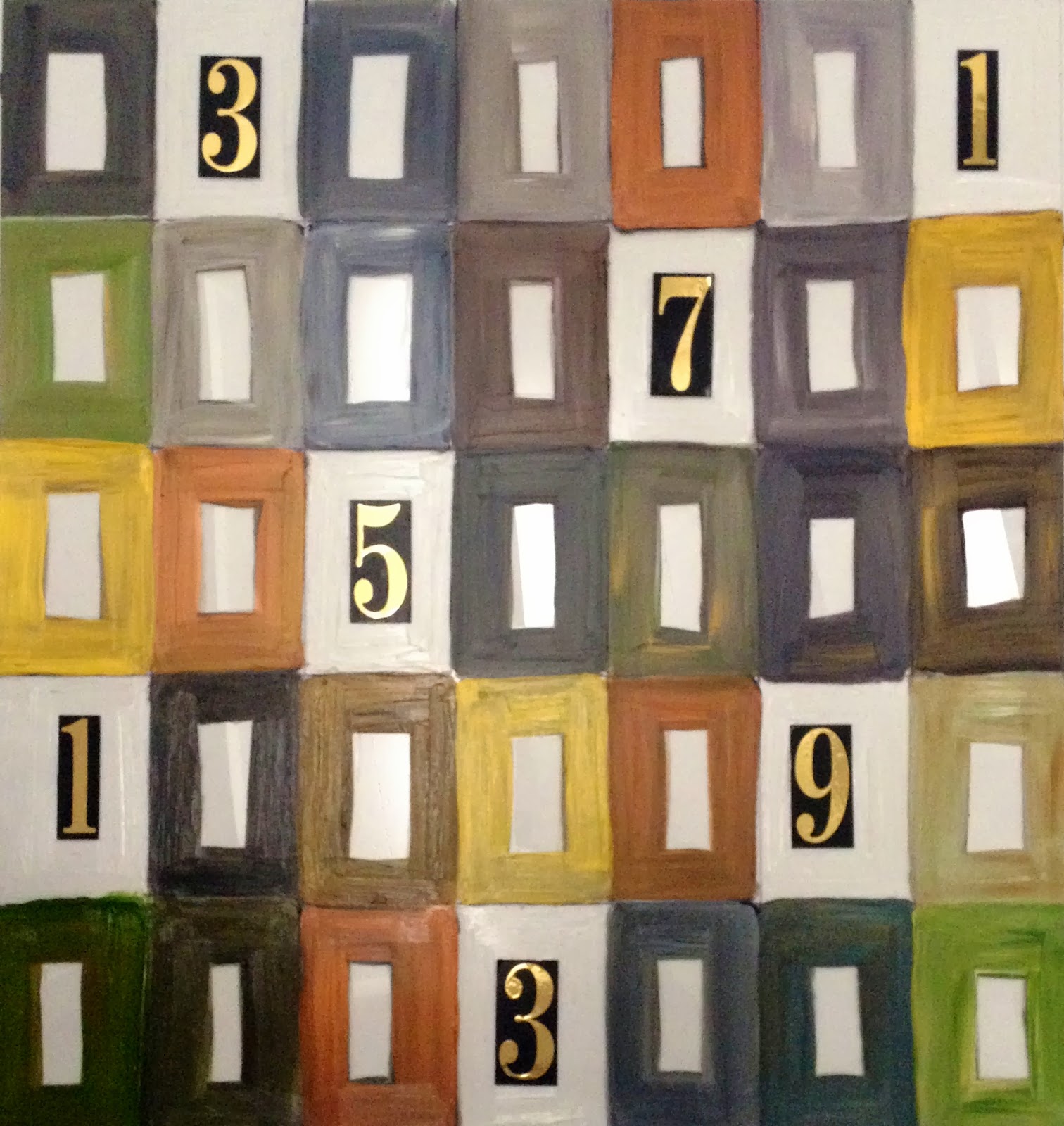 Mixed Media Artists International: "Odd Numbers" by Lorrie Boydston ...