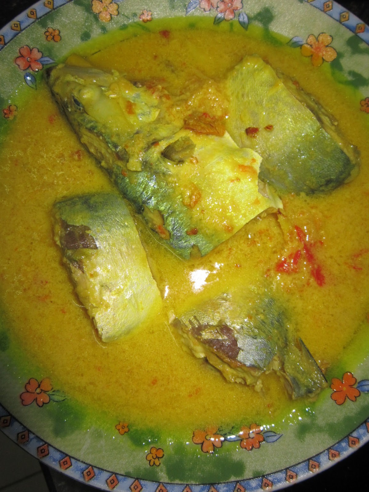 Dari Dapur NaSya: Gulai lemak ikan mambong