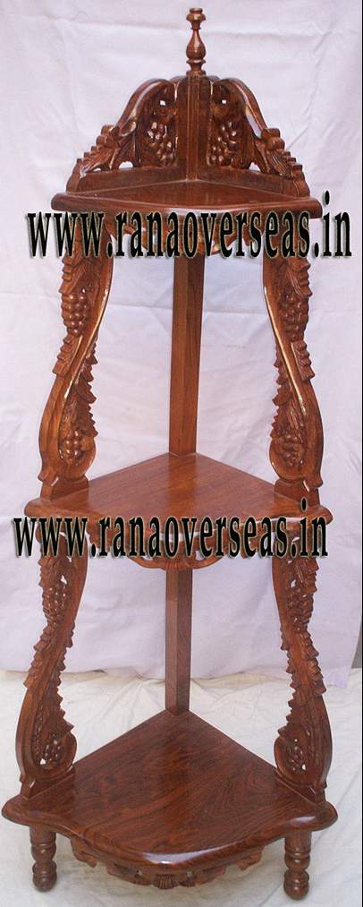 Rana Overseas: Wooden Corner Racks