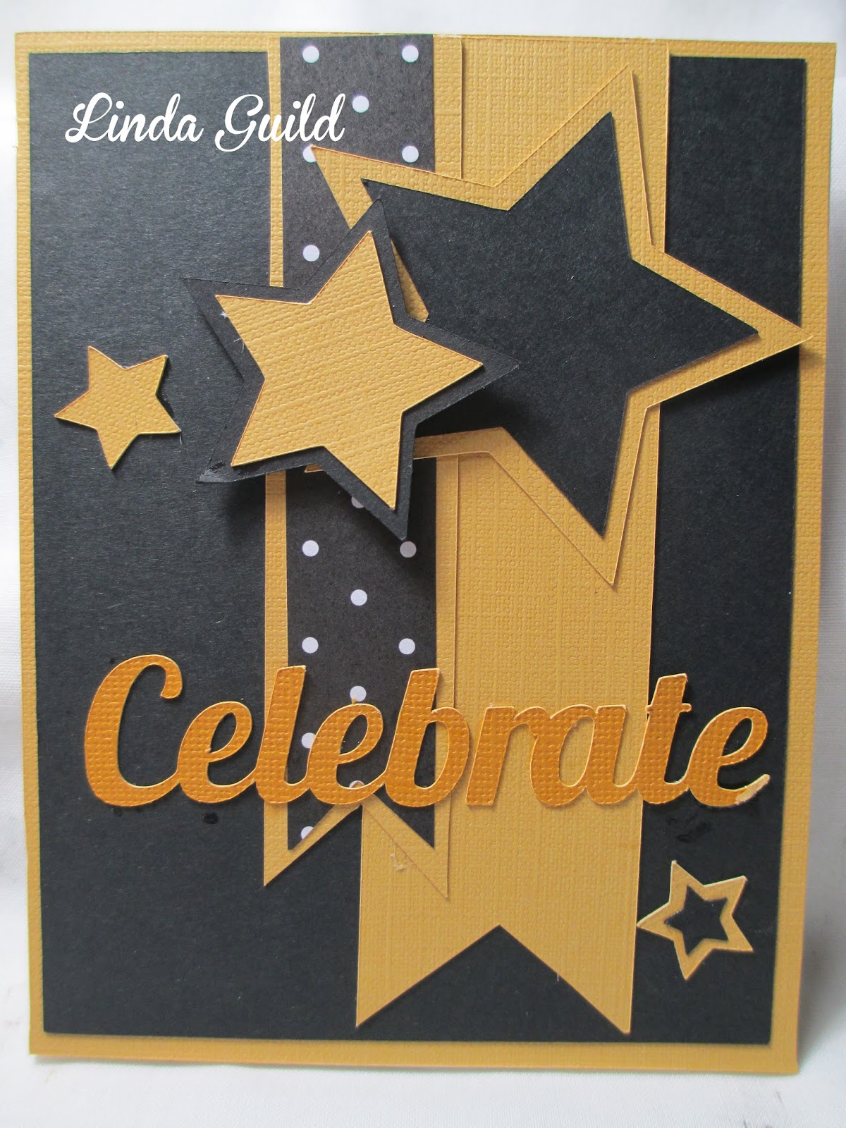 Nothin' Fancy: Celebrate Card With Stars