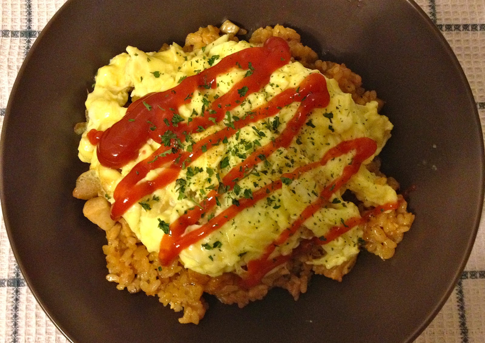 Poppin' kitchen: Omu-rice