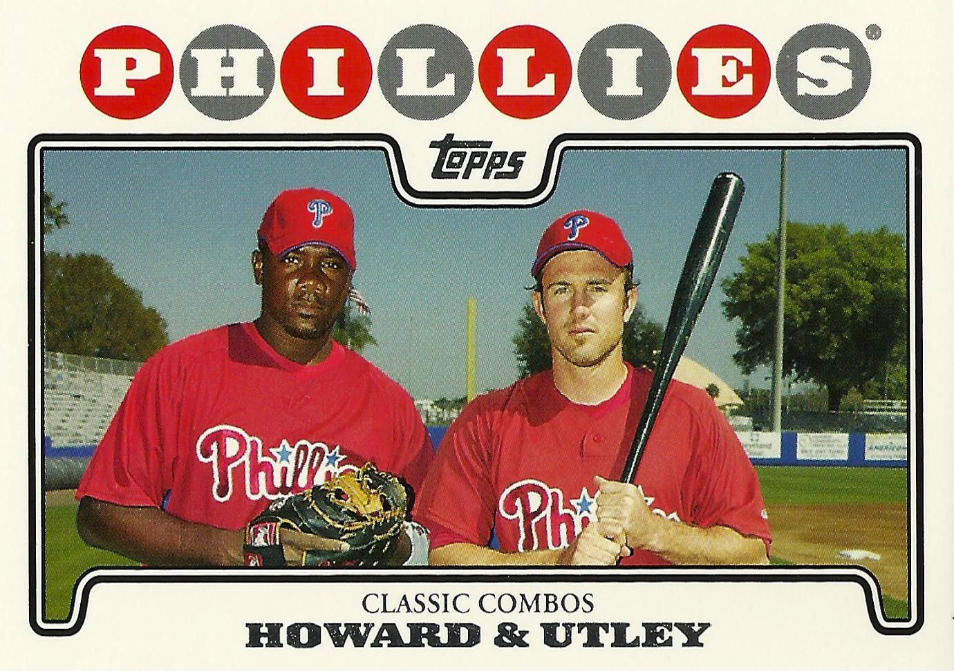 The Phillies Room: 2008 Topps #98 Ryan Howard & Chase Utley