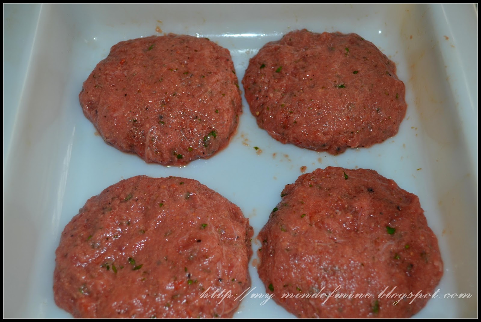 ~From Peru With Love~: Patty for Homemade Burger!
