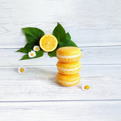Macarons au citron