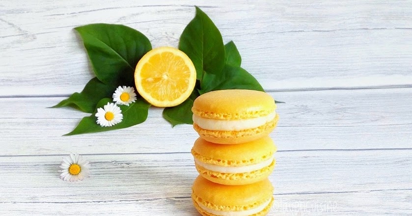 Macarons au citron