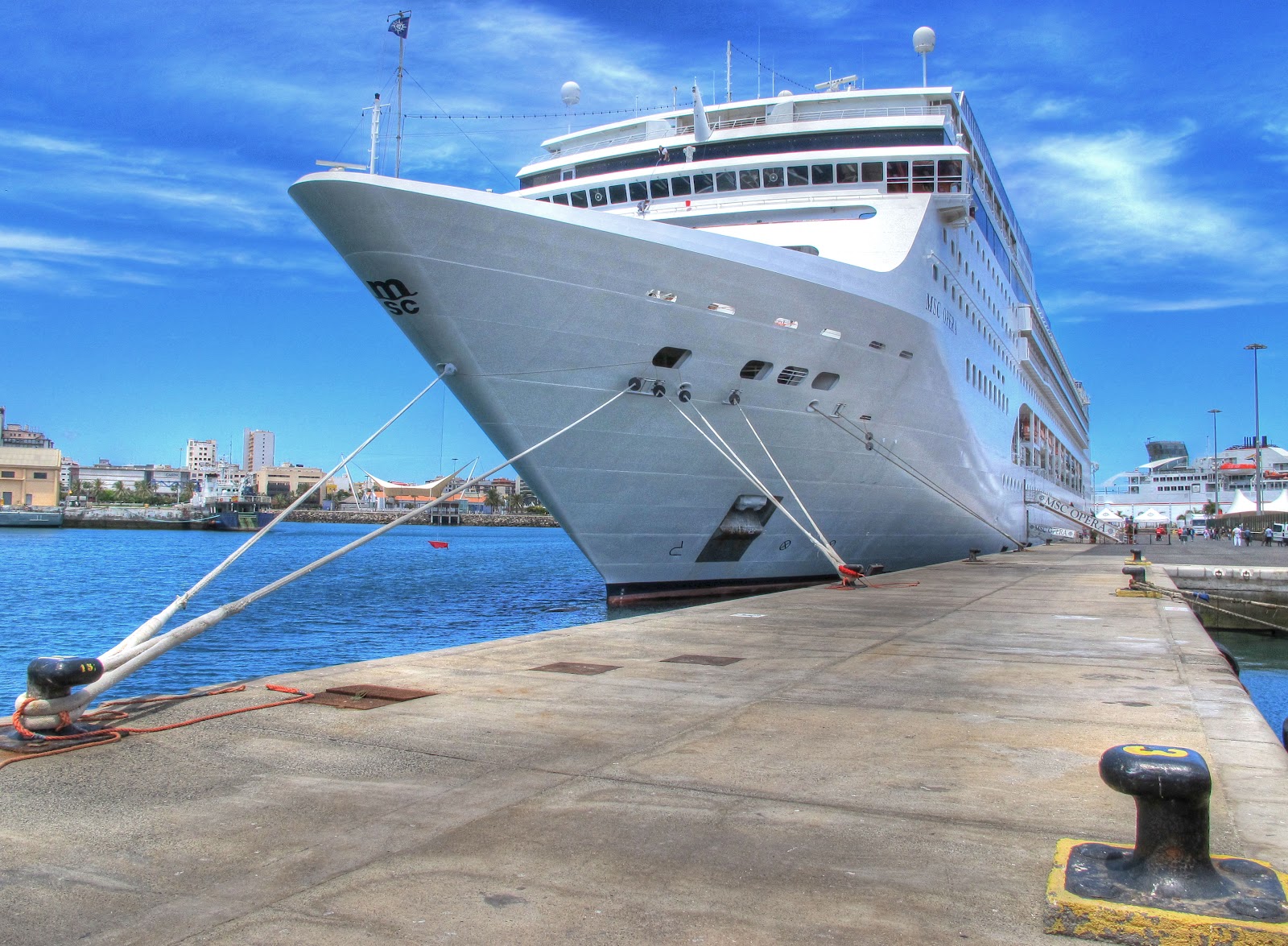 Turismo de Cruceros en Gran Canaria: Fotos del Crucero MSC Opera "una ...