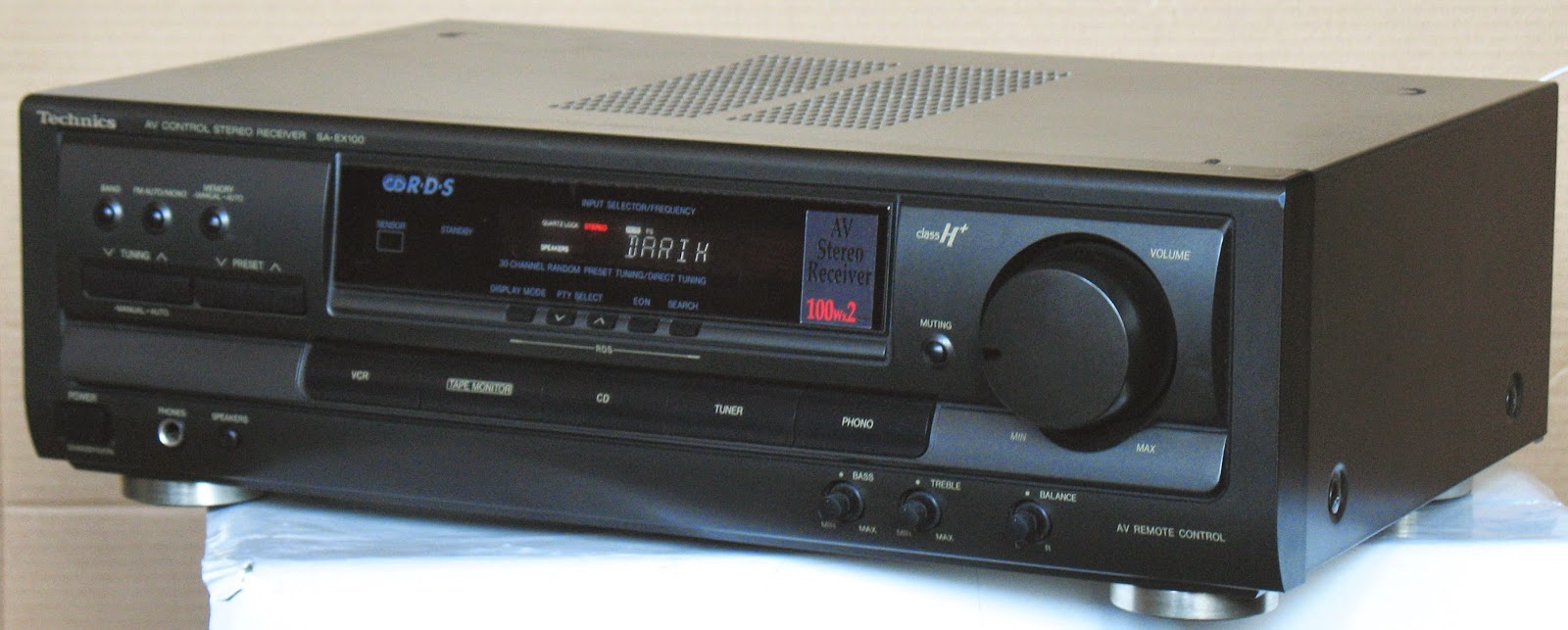 Technics SA-EX100 - Stereo Receiver | AudioBaza