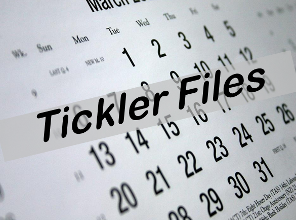 Get Organized!: What's in My Tickler File?