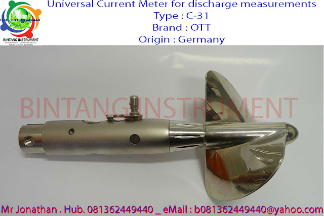 .: 081362449440 Jual OTT Hydromet - Model C31 - Universal Current Meter ...
