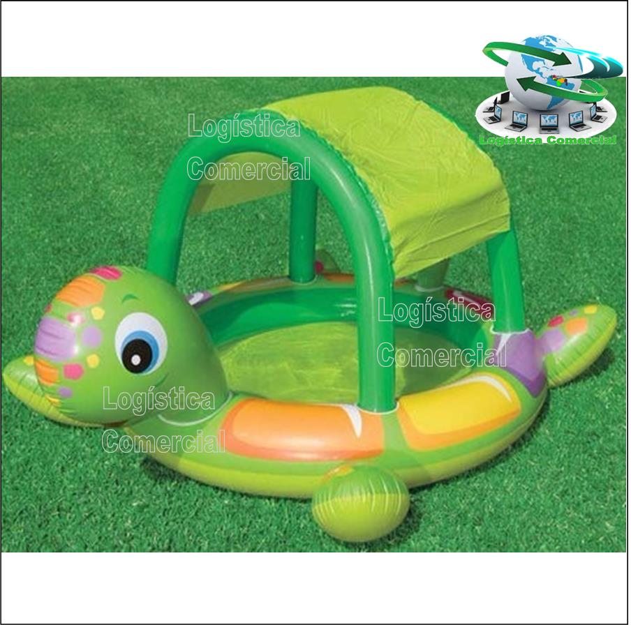 Piscinas Inflables: Piscina Inflable Tortuga Con Parasol Para Niños ... Piscinas Inflables: Piscina Inflable Tortuga Con Parasol Para Niños ...