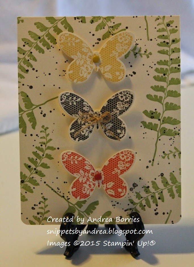 Snippets: Butterfly Basics cards