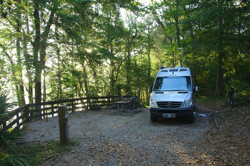 OFFWEGO!: Overnight at Leon County's (FL) Coe Landing Campground