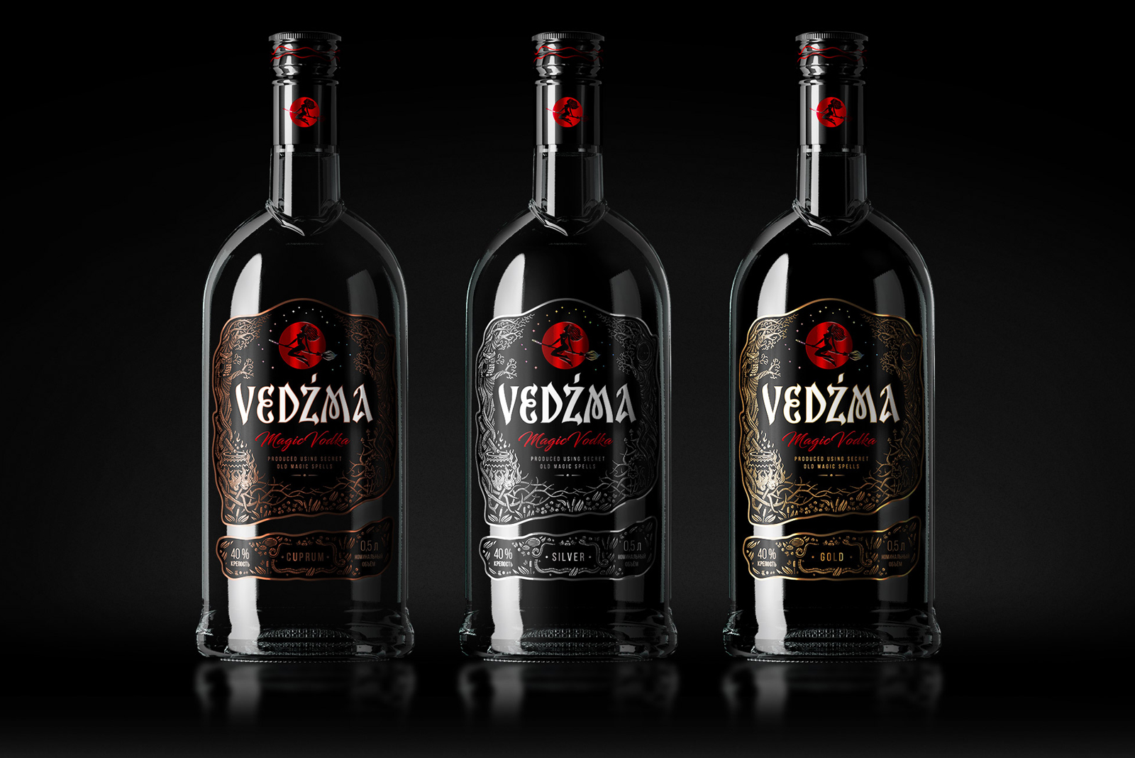 Vedzma – Provocative Fairy Vodka – Packaging Of The World