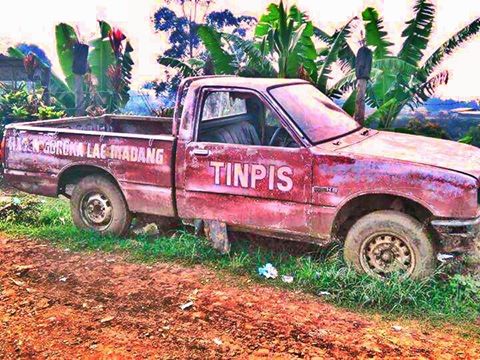 A Pride of A Tribe : Photographs of the remains of the red utility used ...