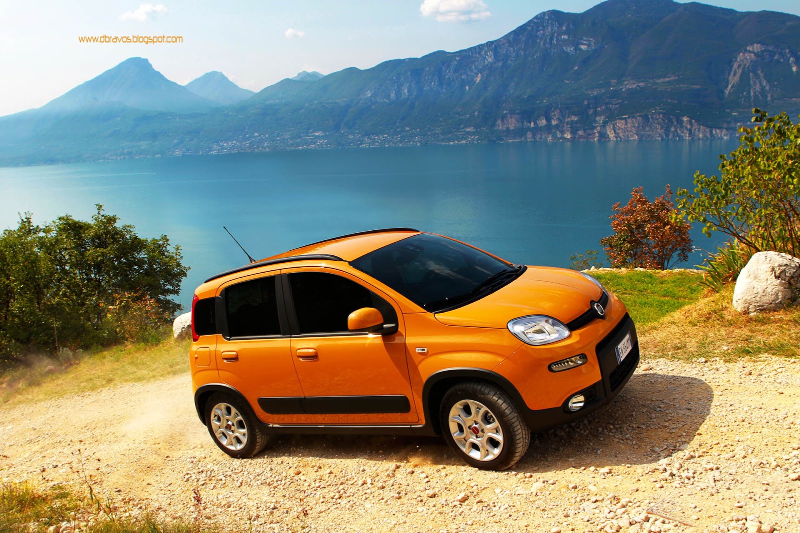 The Panda 4x4, the only '4x4 citycar' on the market