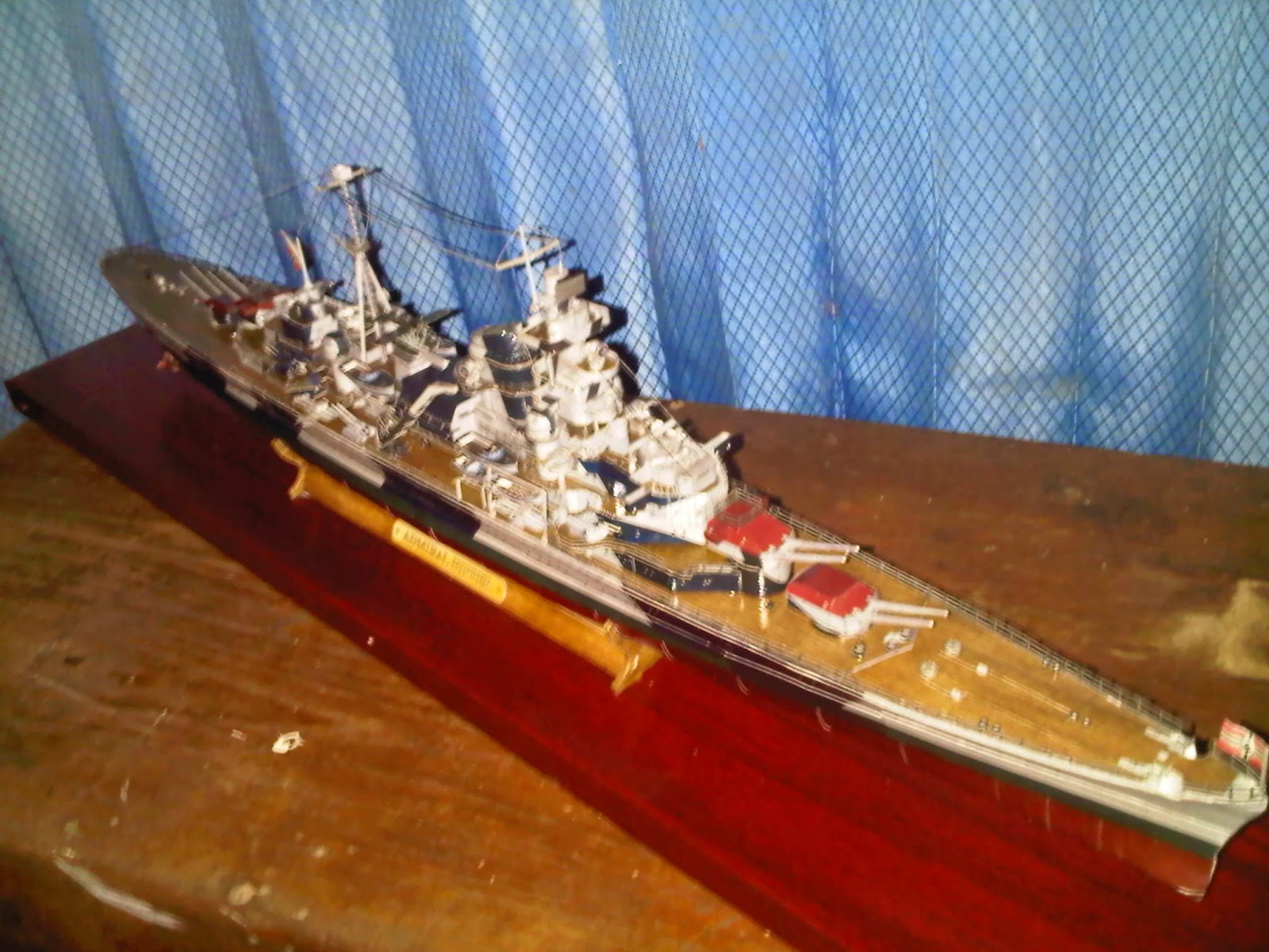 Papermodel Kapal Perang & Lain2: Papercraft Admiral Hipper