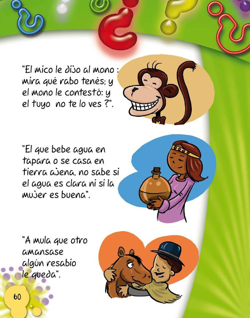 Fichas de Primaria: Refranes