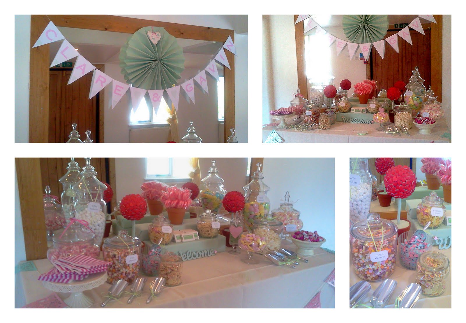THE SWEET SHOP: Sweetie Table at Maidens Barn