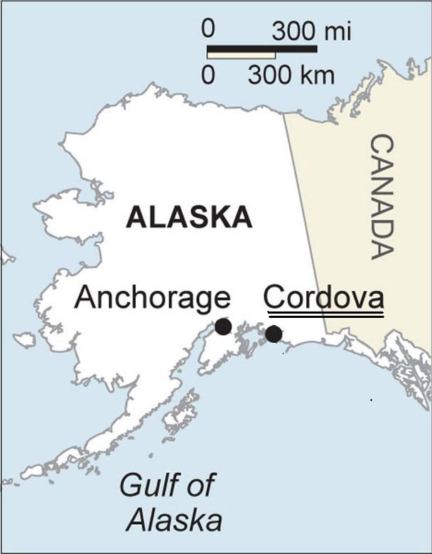 Ultima Thule: Cordova, tiny and fragile, in Prince William Sound, on ...