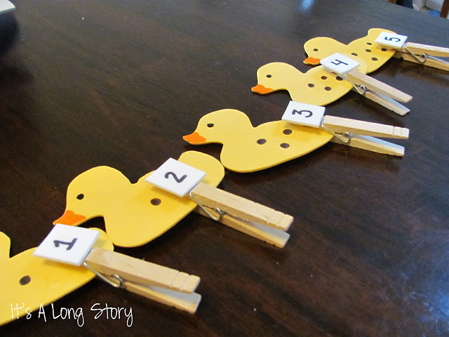 It's a Long Story: Toddler Box 6: Counting Ducks