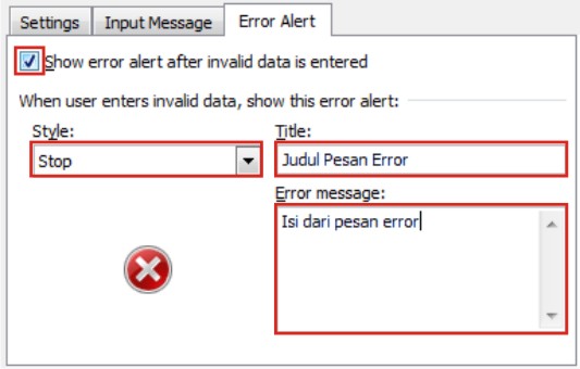 TUTORIAL, APLIKASI & GAME: MENOLAK INPUT DATA YANG SAMA