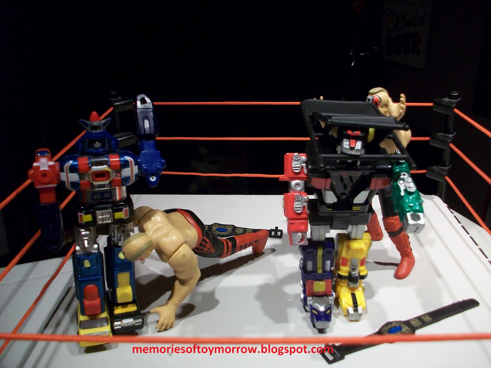 Memories of Toymorrow: The Voltron Robots win the WWF titles....and ...