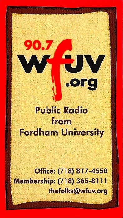 Radio Sticker of the Day: WFUV