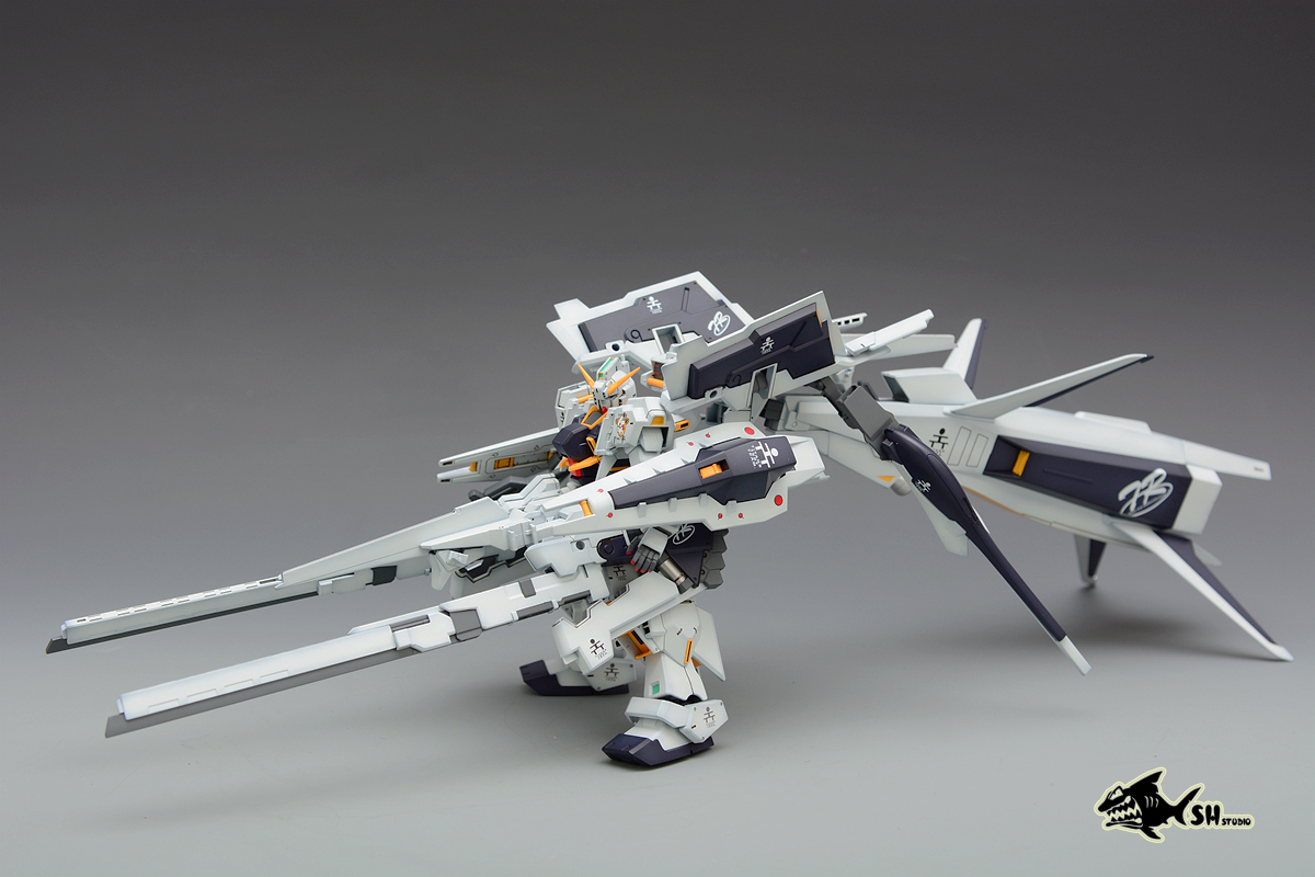 Custom Build: 1/144 RX-121-1+FF-X29A Gundam TR-1 (Hazel-Rah) Second ...