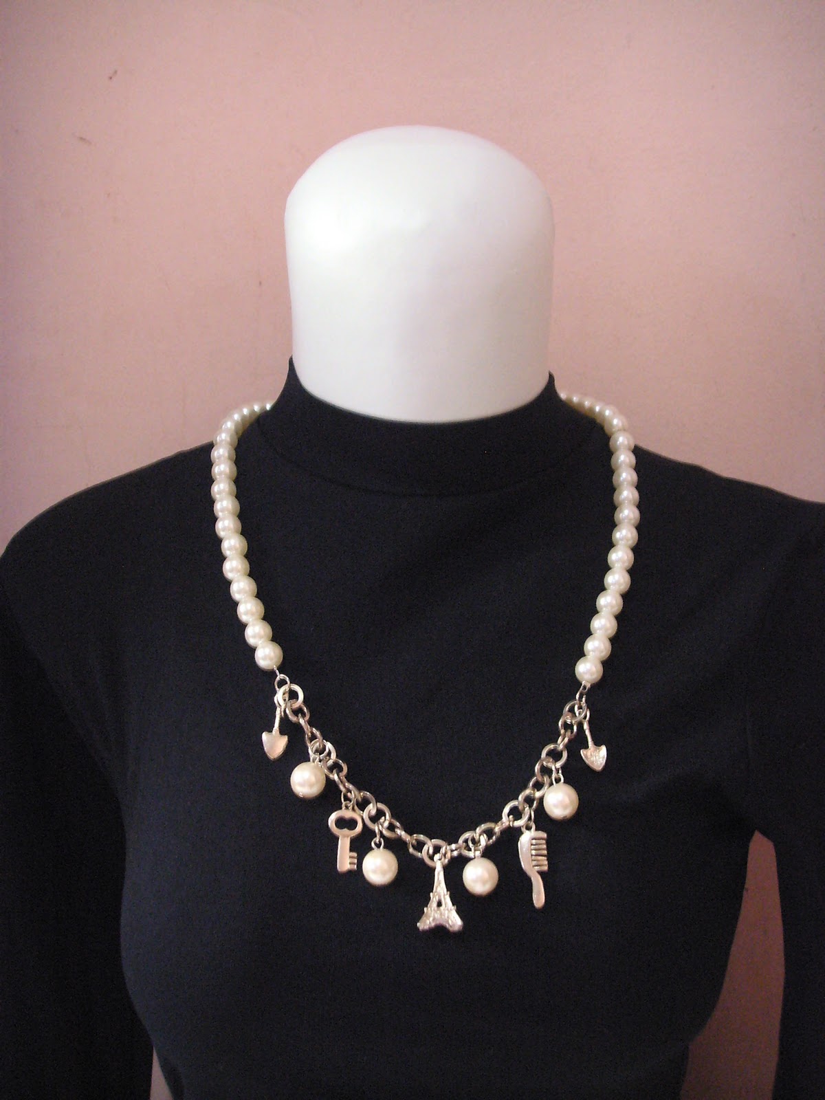 NAFIRA ACCESSORIES: KALUNG MUTIARA PARIS (code NAK-08)