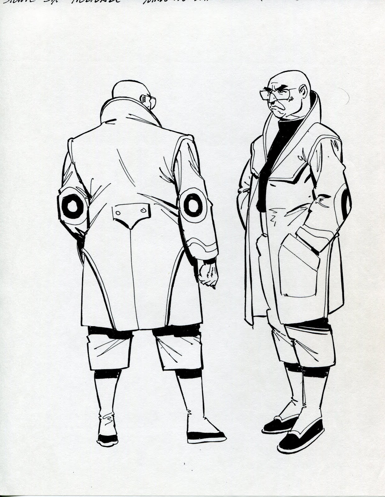 Flooby Nooby: Bionic Six - Concept Art by Alex Toth