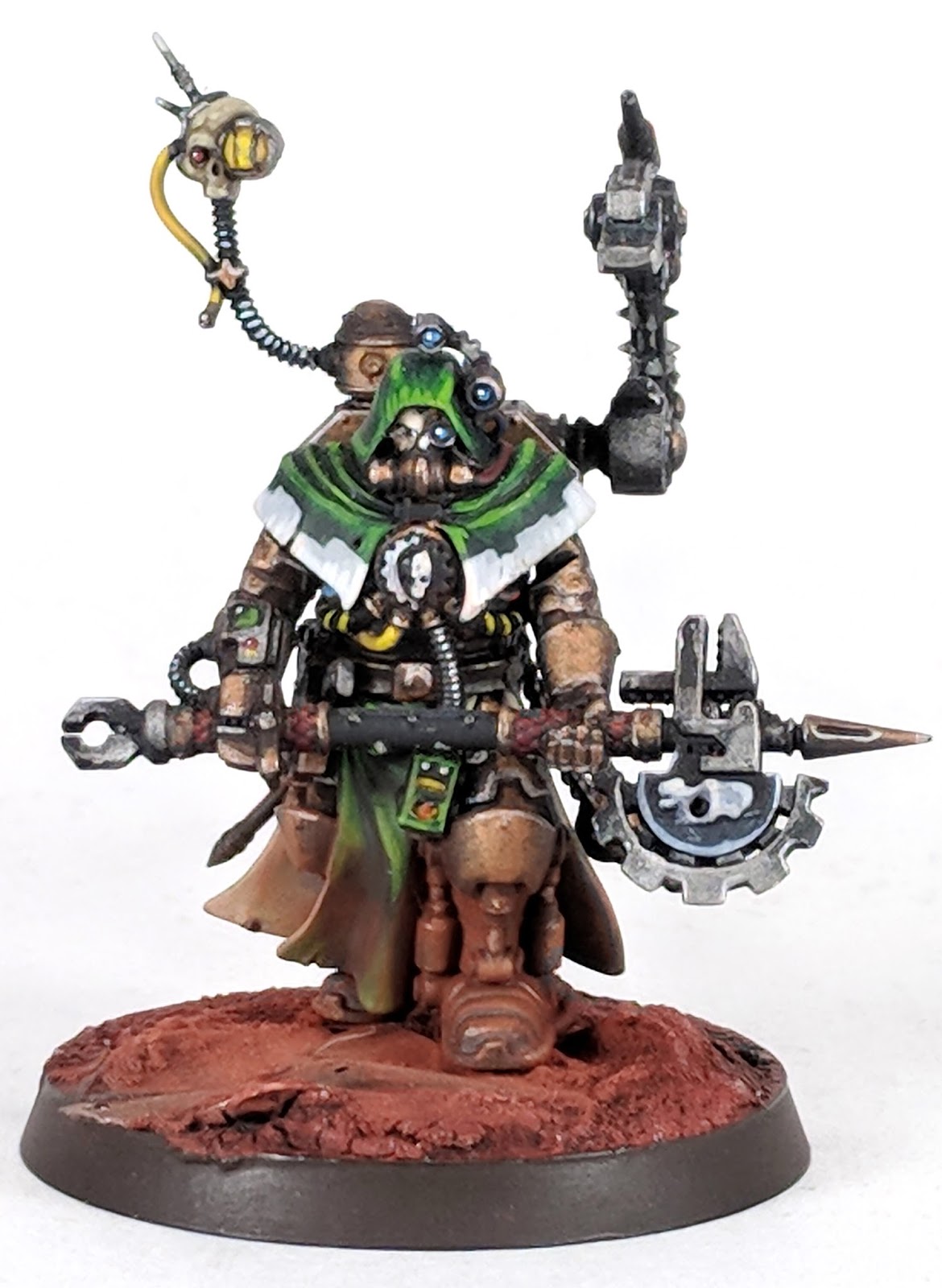 Brush Wizard: Miniature Monday - Tech-Priest Enginseer